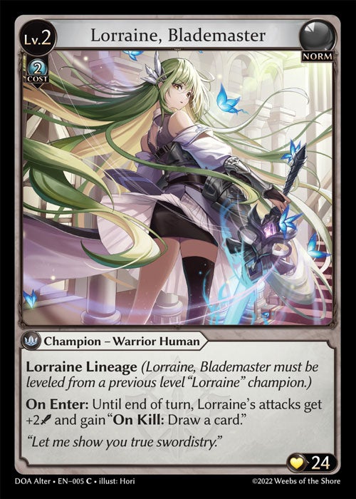 Lorraine, Blademaster | EVO_TCG Store